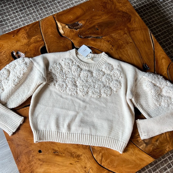 vita grace | Sweaters | Nwt Vita Grace Embroidered Sweater | Poshmark